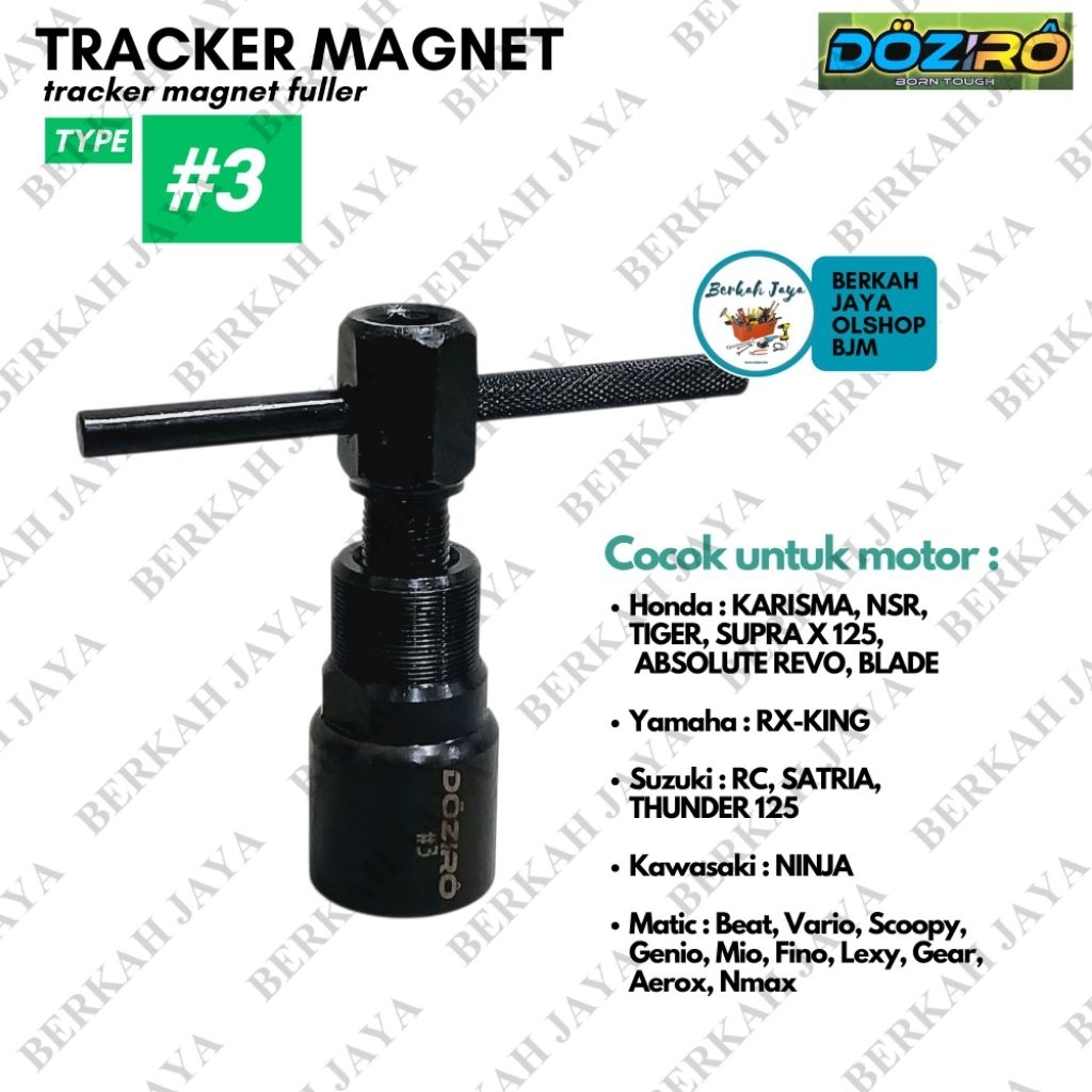 Jual DOZIRO TRACKER MAGNET NO.3 / TREKER MAGNET PULLER Doziro #3 UNTUK ...