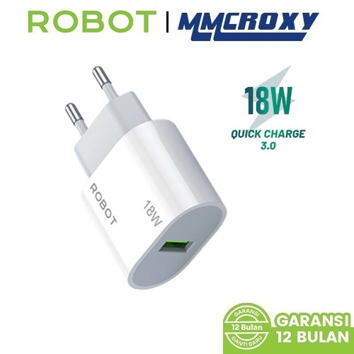 Jual Robot RT-P18 Adapter Charger Fast Charging 3A 18W | Shopee Indonesia