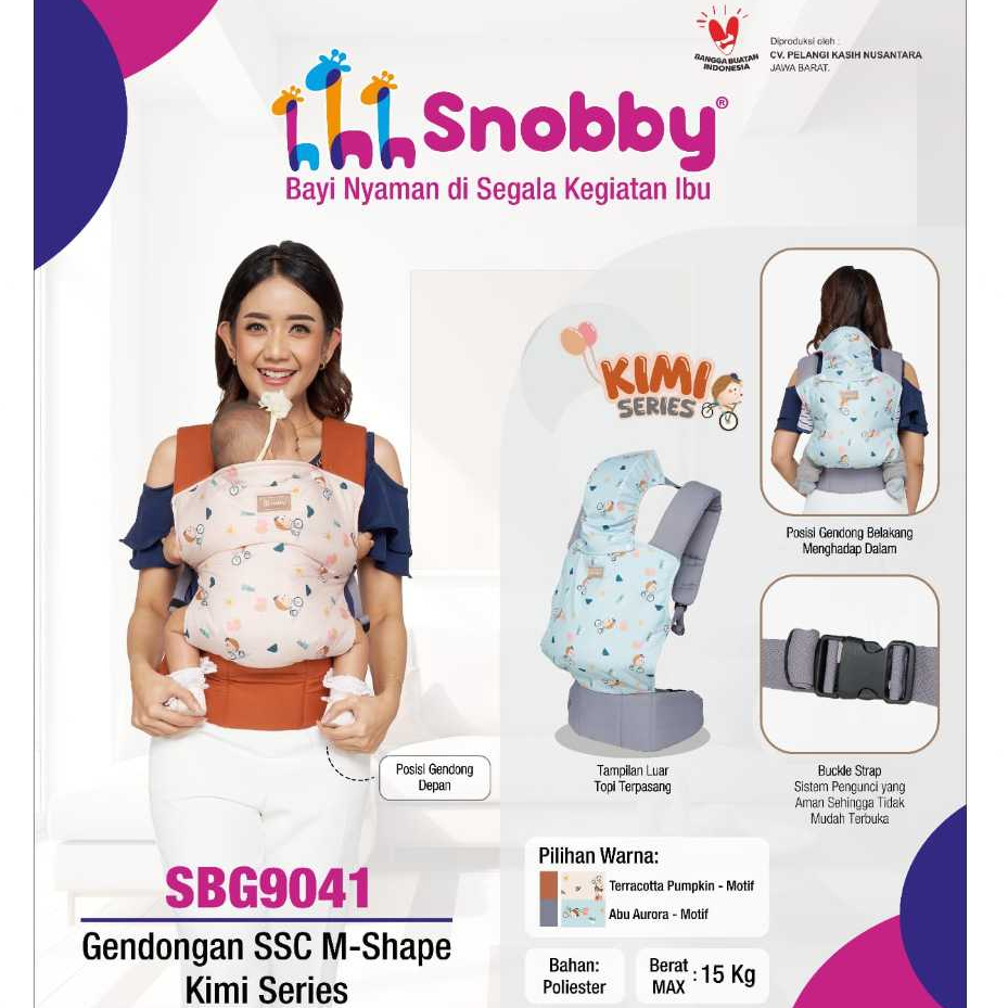 Jual Snobby Gendongan Bayi Ransel SSC Cria SBG 8041 / Snobby Gendongan Jolly / megha Gendongan ...