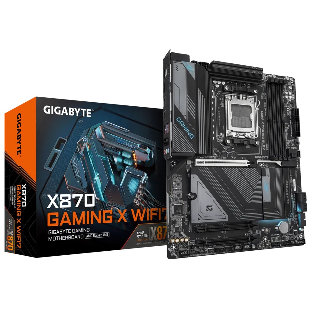 Jual GIGABYTE X870 Gaming X WiFi7 AMD Ryzen AM5 X870 DDR5 ATX | Shopee ...