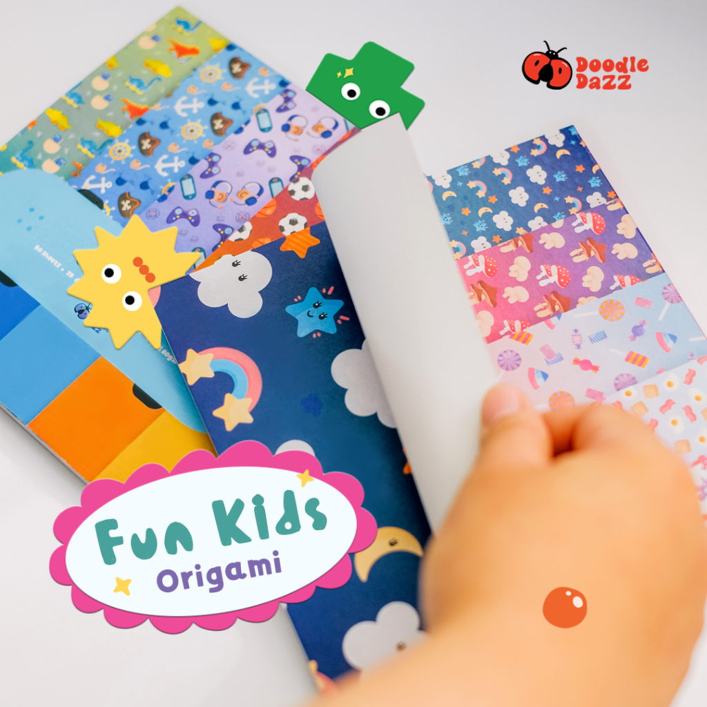 Jual Doodle Dazz Origami Kids Aventura Anak Anak| Origami Motif Lucu ...