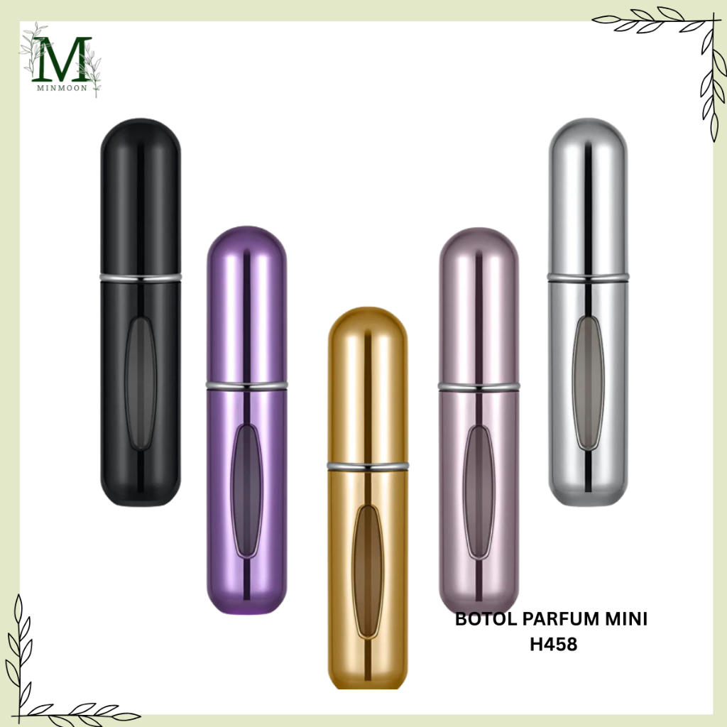 Jual MINMOON - BOTOL PARFUM MINI H458 5ML BOTOL PARFUM ALUMINIUM BOTOL ...