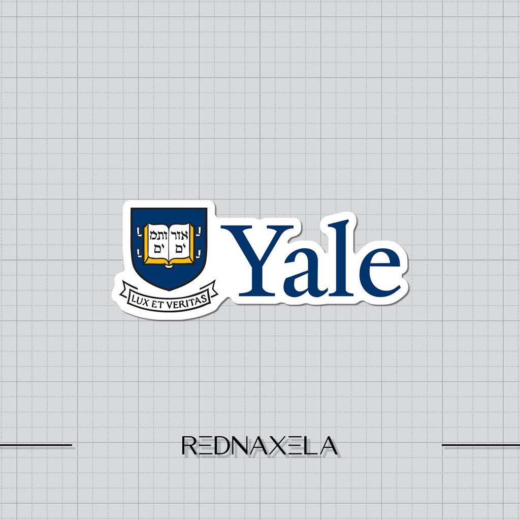 Jual Stiker Vinyl Yale University Logo #2 Stiker Koper Outdoor ...