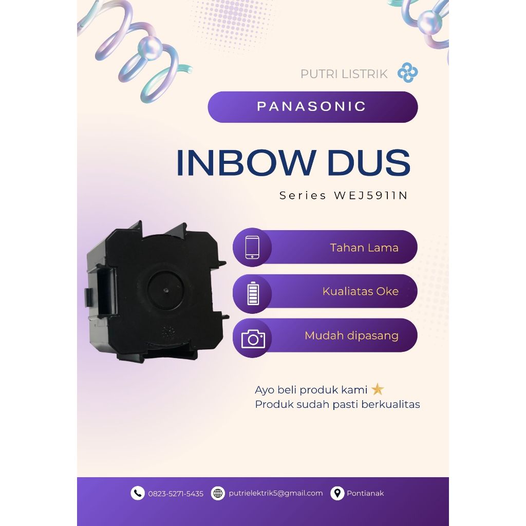 Jual PANASONIC INBOW dos Inbowdus Ib Dus wej5911 original | Shopee ...
