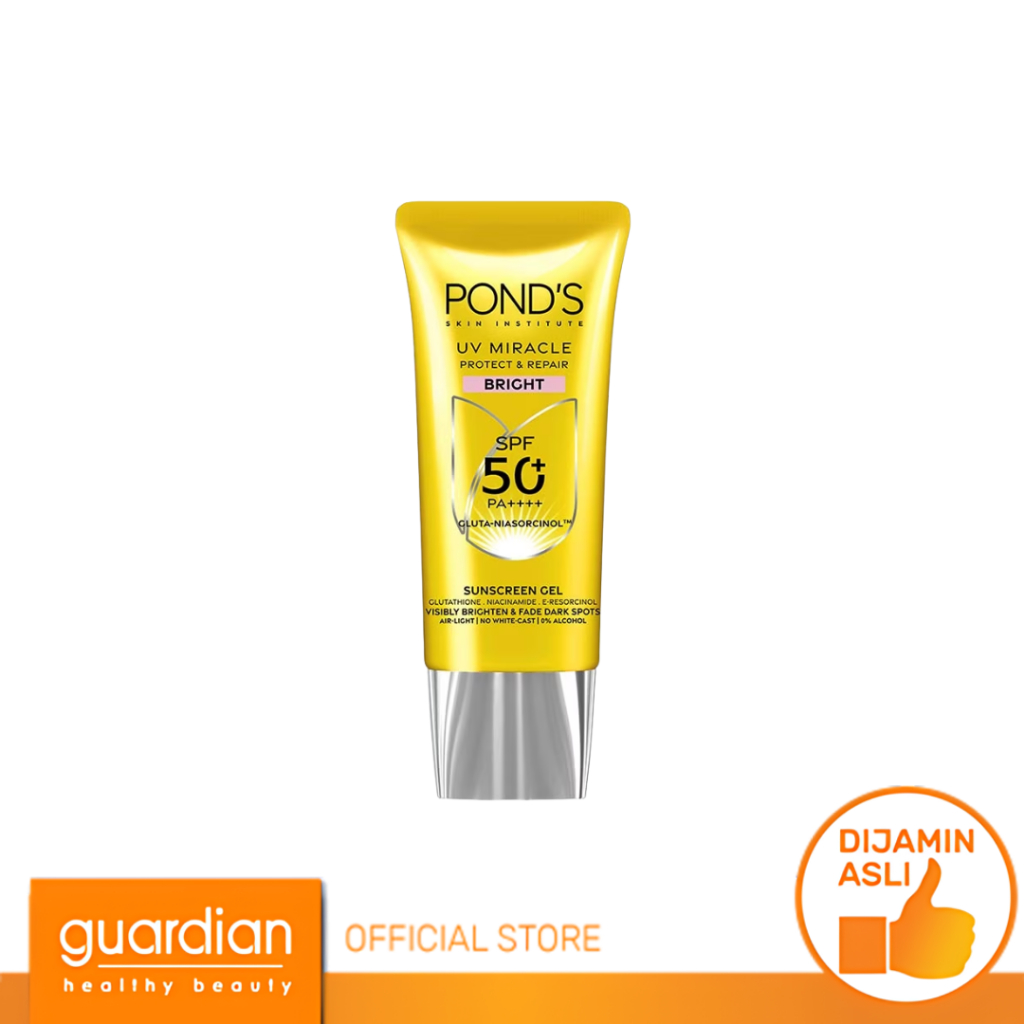 Jual Ponds UV Miracle Bright SPF 50+ - Sunscreen Gel 25Gr | Shopee ...