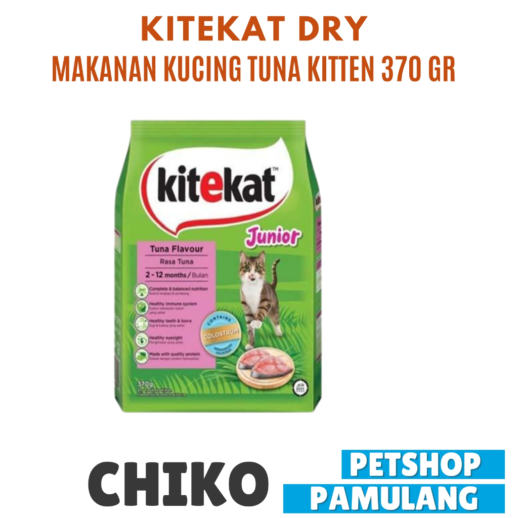 Jual Kitekat Tuna Kitten Makanan Kering Kucing Kitekat Kitten Tuna ...
