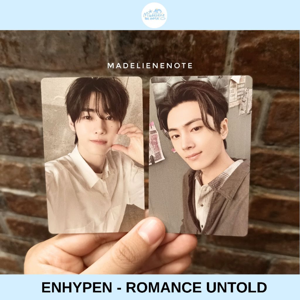 Jual RPC Sunghoon Jay Enhypen Untold Weverse Version (OFFICIAL) | Shopee Indonesia