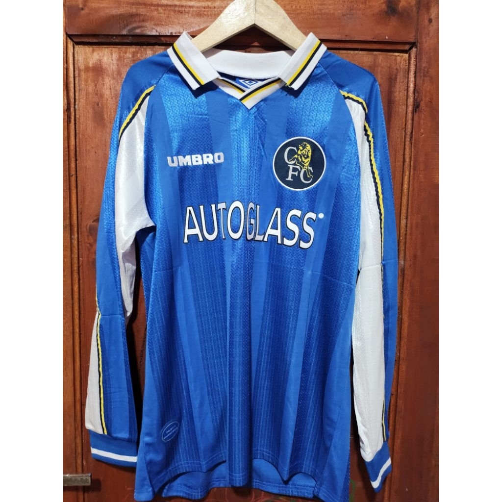 Jual JERSEY CHELSEA RETRO | Shopee Indonesia