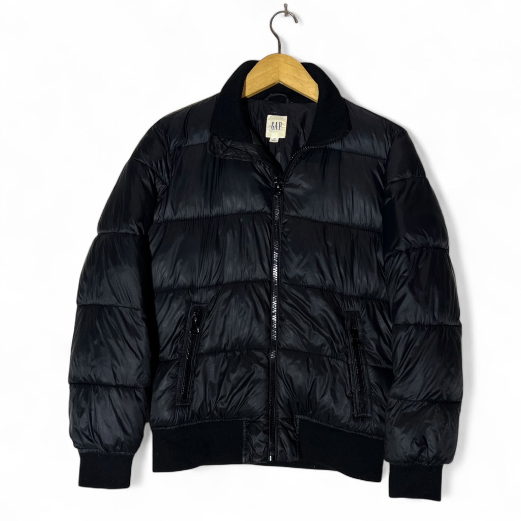 Jual GAP Down Jacket Bulang Black Original | Shopee Indonesia