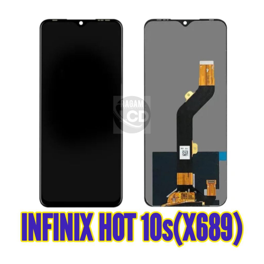 Jual Lcd+touchscreen INFINIX HOT 10s (X689) Competible Original ...