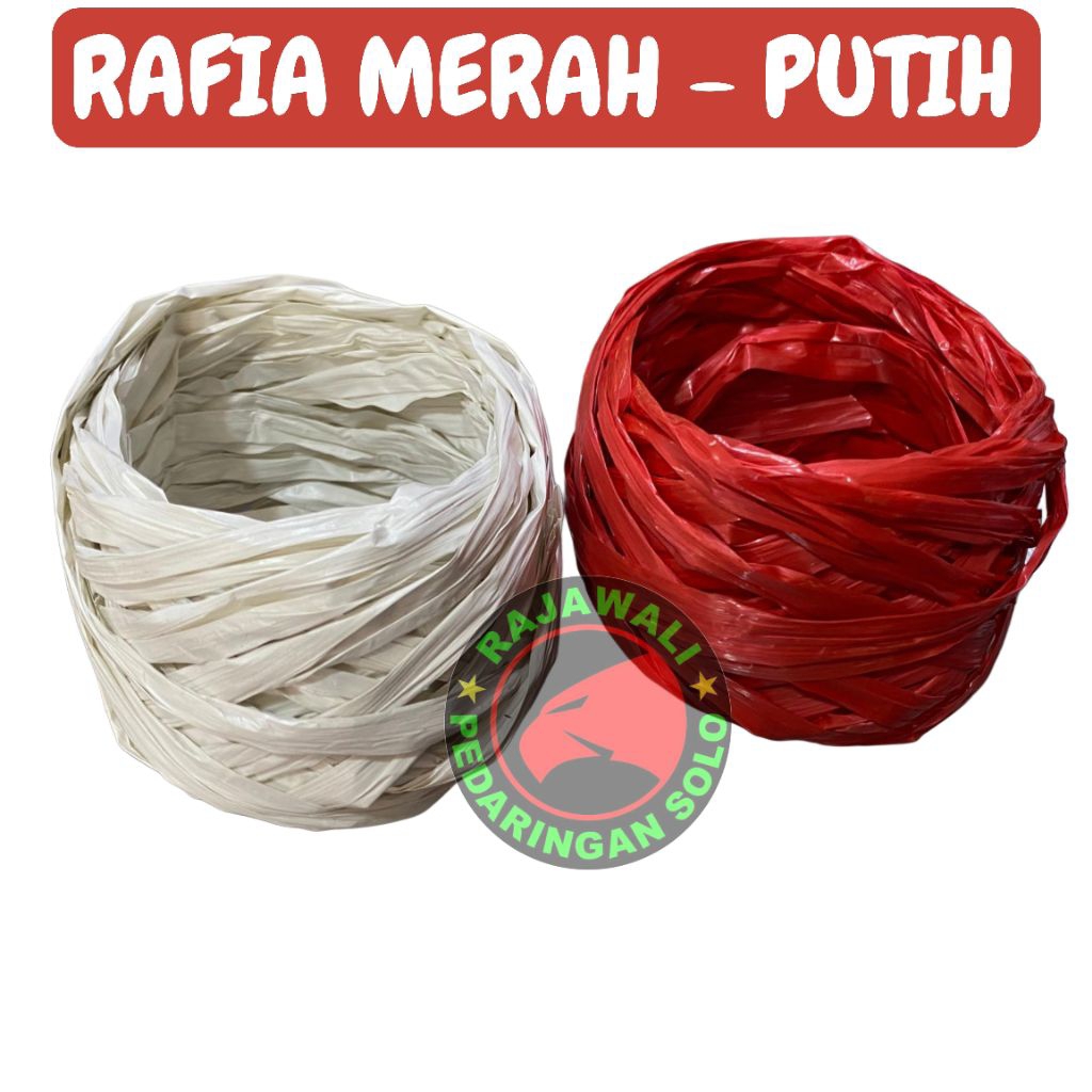 Jual Tali Rafia Merah Putih Untuk Acara 17an - Rapia Merah Putih Untuk ...