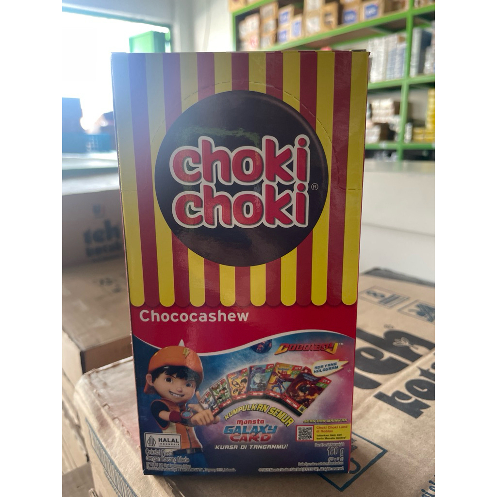 Jual choki choki chococashew (1 box 20 pcs) | Shopee Indonesia