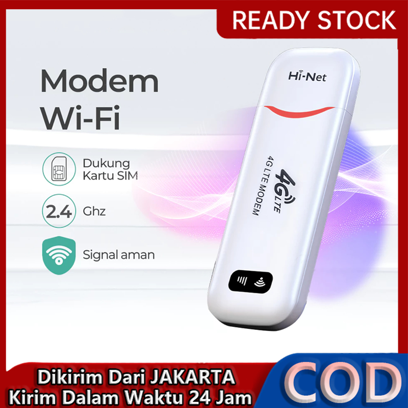 Jual Modem Wifi Mifi 4G Lte Wingle USB Semua Operator 150mbps Mifi/Modem 4G Wifi All Operator ...