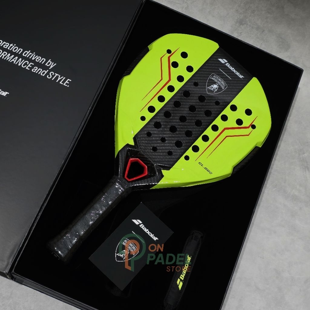 Jual Babolat Lamborghini BL002 Scandal Green Padel Racket ( Raket Padel ...