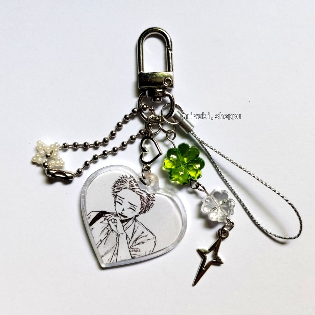 Jual Matching Keychain || Anime The Fragrant Flower Blooms With Dignity ...