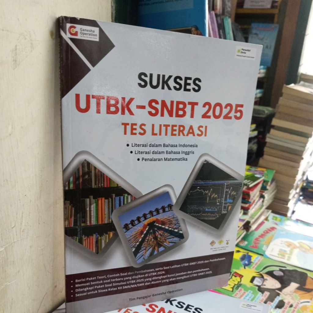 Jual SUKSES SNBT UTBK 2025 TES LITERASI (literasi dalam bahasa ...