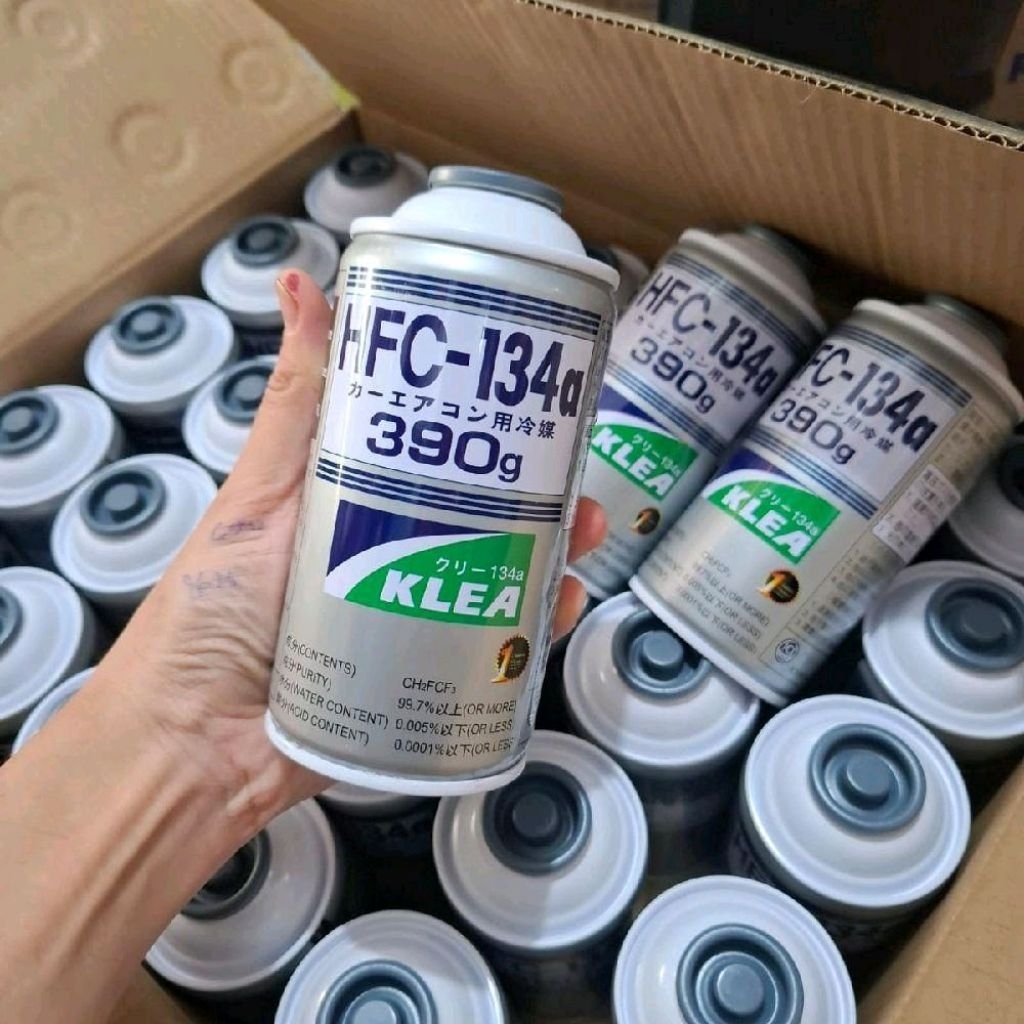 Jual Klea HFC 134a 390 gram preon freon kaleng freon kulkas ac 134 a ...