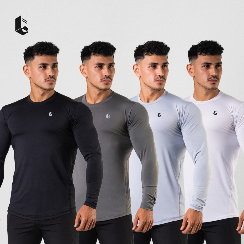Jual Lockerwear Baju Lengan Panjang Running Gym Fitness Lari Jogging ...