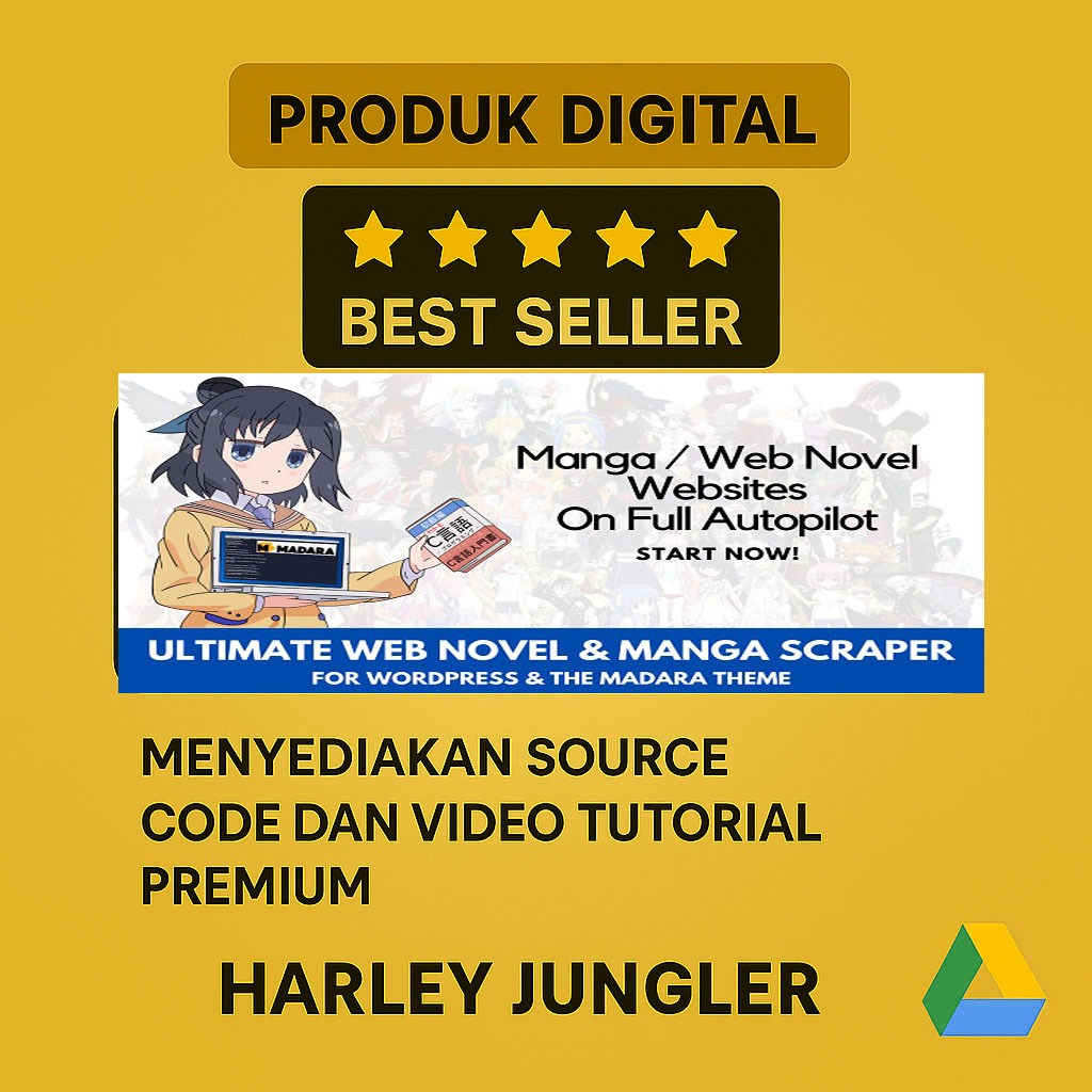 Jual SOURCE CODE ULTIMATE WEB NOVEL AND MANGA SCRAPER V2.0.2 PLATFORM OTOMATIS SCRAPING NOVEL ...
