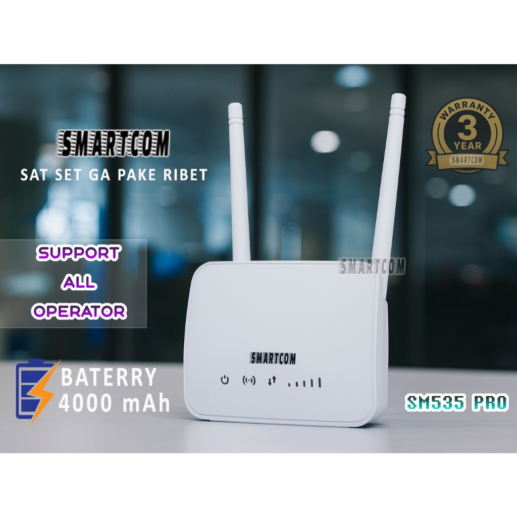 Jual SMARTCOM Modem Wifi Home Router 4G B535 PRO + Unlock All Operator ...