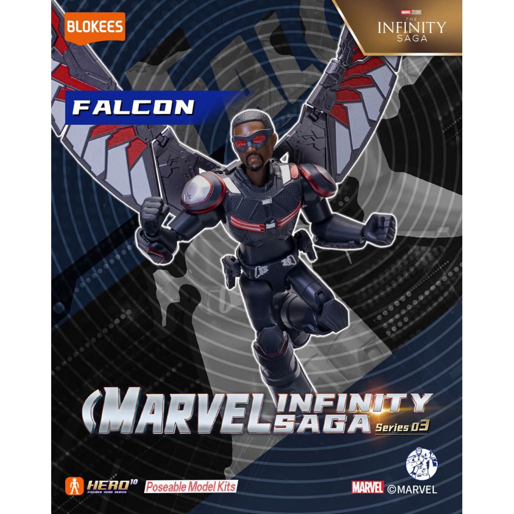 Jual blokees marvel infinity saga vol 3 falcon hitam | Shopee Indonesia