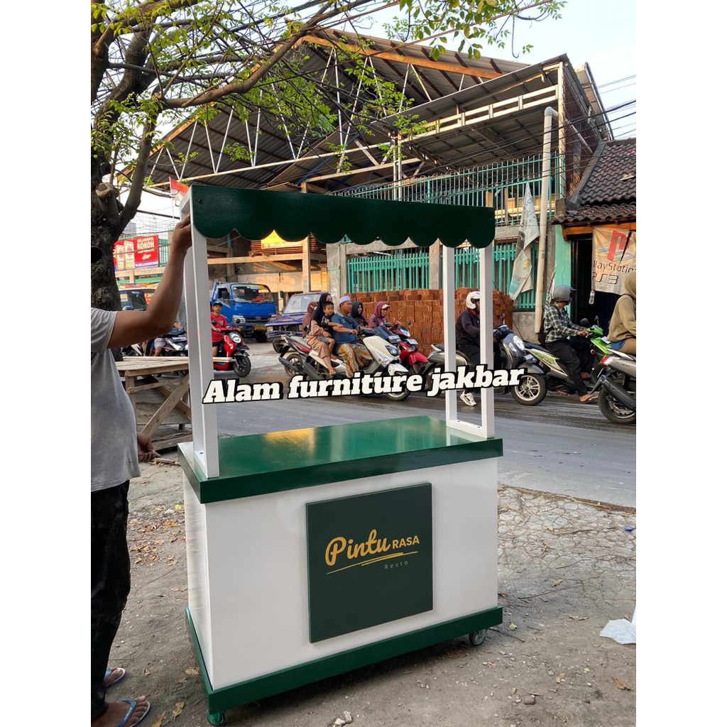 Jual [type non koper]booth portable kayu/booth stand bazar/even/mall ...