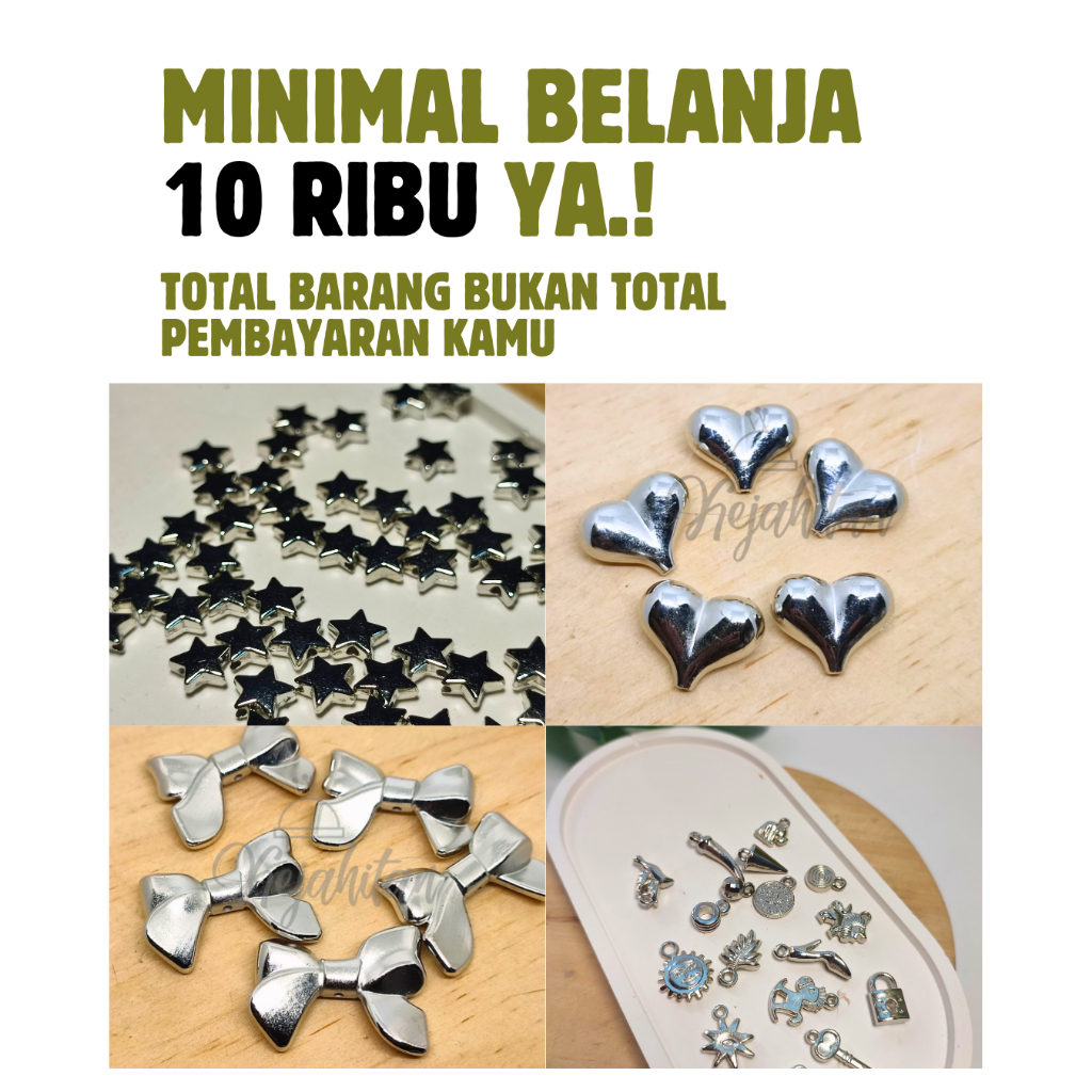 Jual Mote Manik CCB model/ Manik Model Silver | Shopee Indonesia