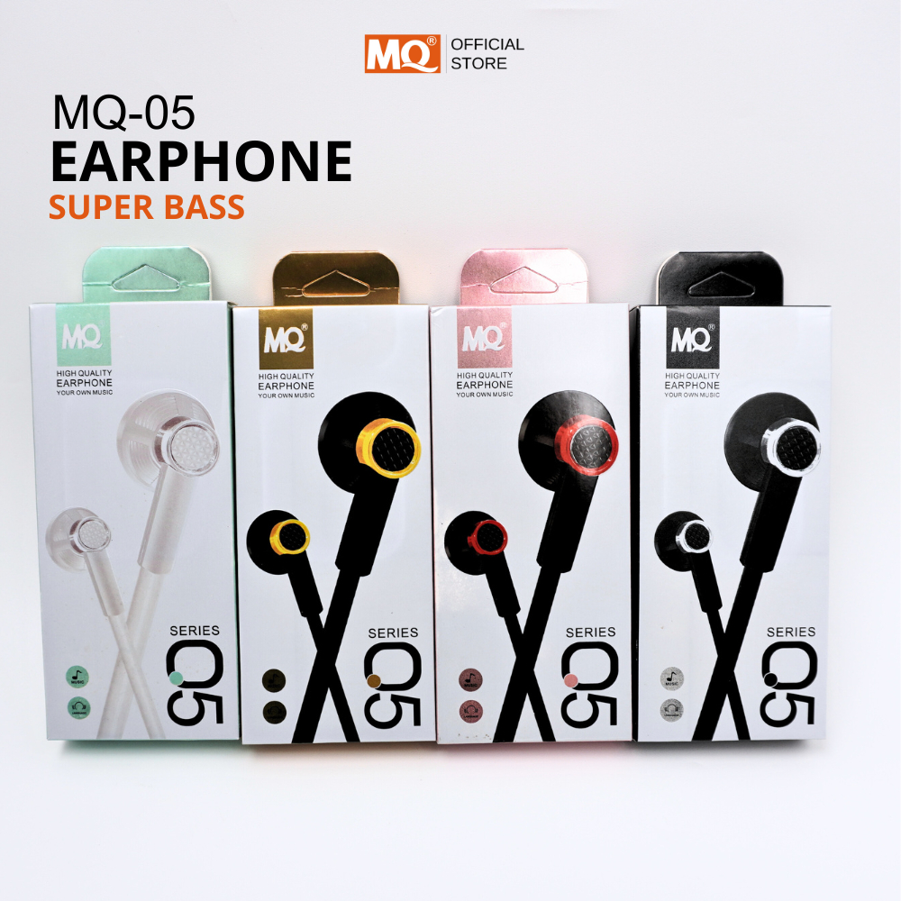 Jual MQ Earphone Headset Gaming Superbass Stereo Plus HD Hi-Fi Mic Jack ...