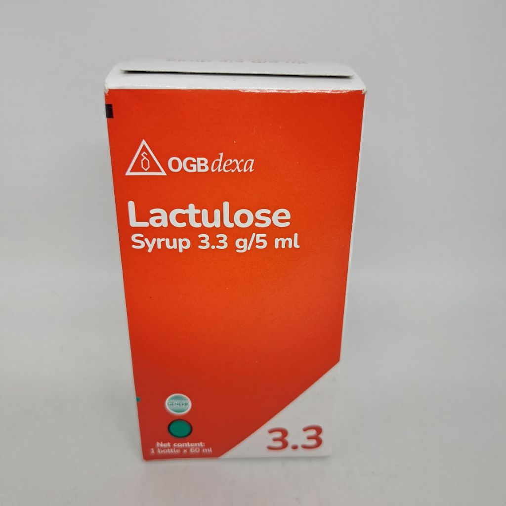 Jual LACTULOSE SIRUP 60 ML / OGB DEXA / PELANCAR BAB / SEMBELIT / SUSAH ...