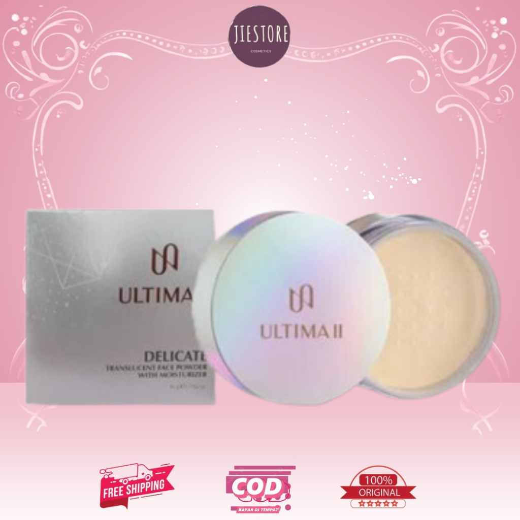 Jual ULTIMA II DELICATE TRANSLUCENT FACE POWDER NETTO : 24 GR | Shopee ...