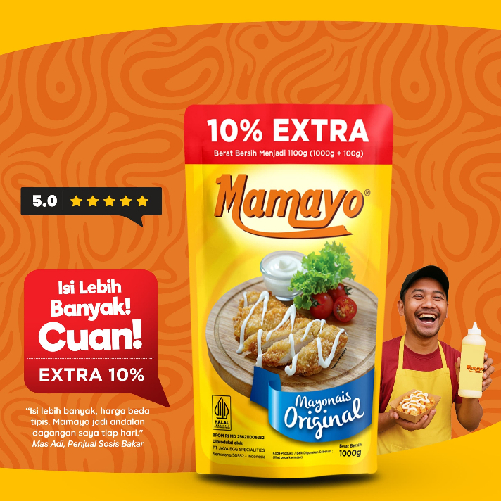 Jual Mamayo Mayones Original 1kg + 10% EXTRA | Shopee Indonesia