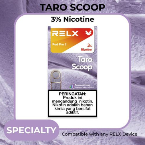 Jual RELX Pod Pro 2- Taro Scoop (Isi 1 Pod) | Shopee Indonesia
