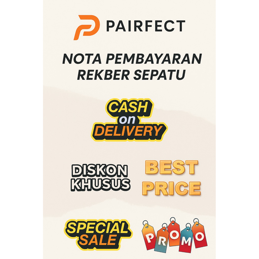 Jual NOTA PEMBAYARAN SEPATU (TN + Biaya Admin) | Shopee Indonesia