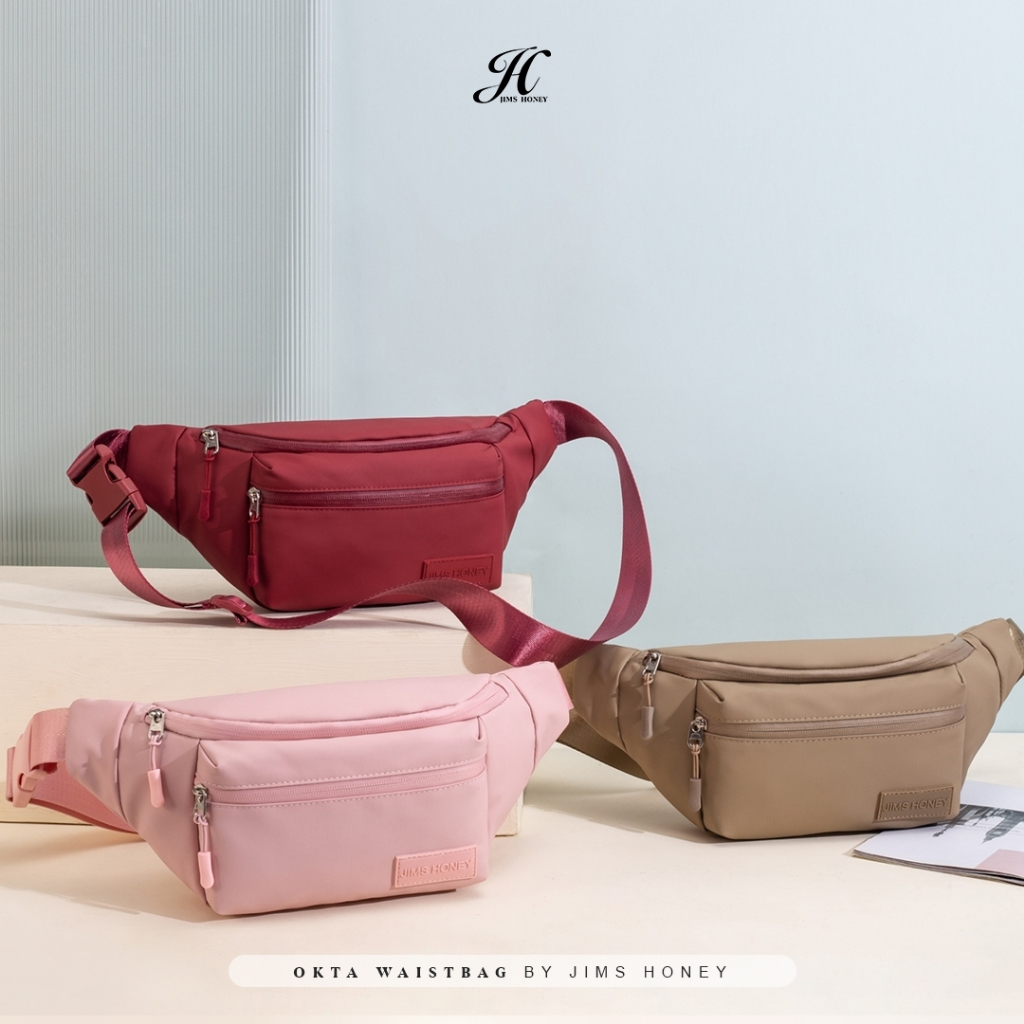 Jual TAS OKTA WAISTBAG JIMS HONEY | Shopee Indonesia