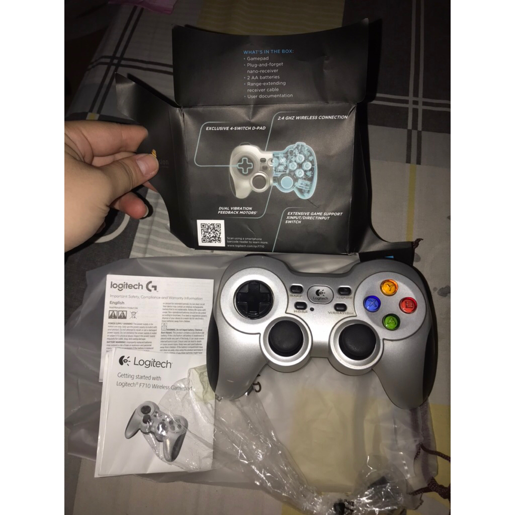 Jual Logitech F710 Gamepad Wireless untuk PC dan Android TV | Shopee Indonesia