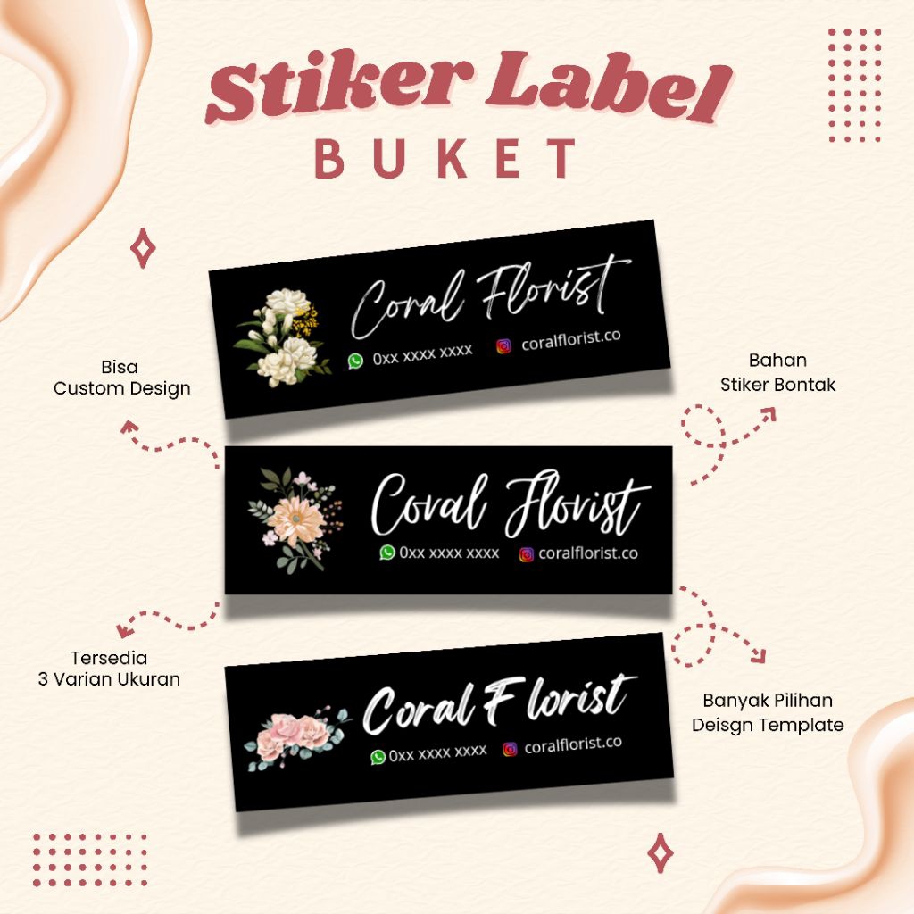 Jual STIKER LABEL BUKET - STIKER LABEL CUSTOM - STIKER LABEL MURAH ...