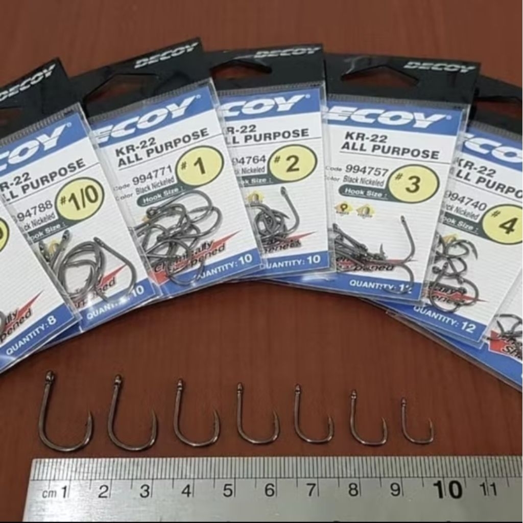 Jual Mata Kail DECOY KR-22 (All Purpose ) Kail Pancing Made In Japan ...