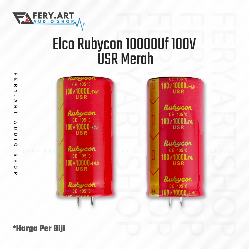 Jual Elco Rubycon 10000Uf 100V USR Merah | Shopee Indonesia