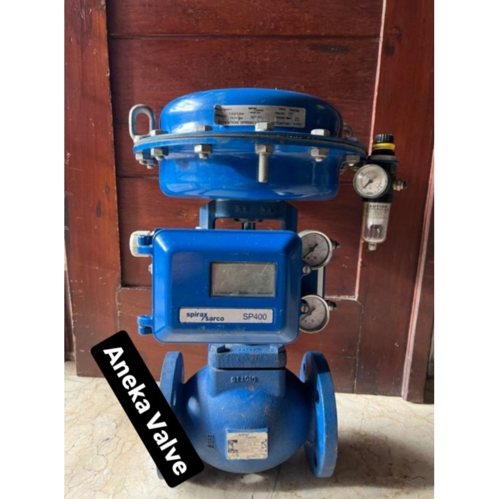 Jual CONTROL VALVE SPIRAX SARCO PN16 LE33 + POSITIONER 3/4" / Dn20 ...