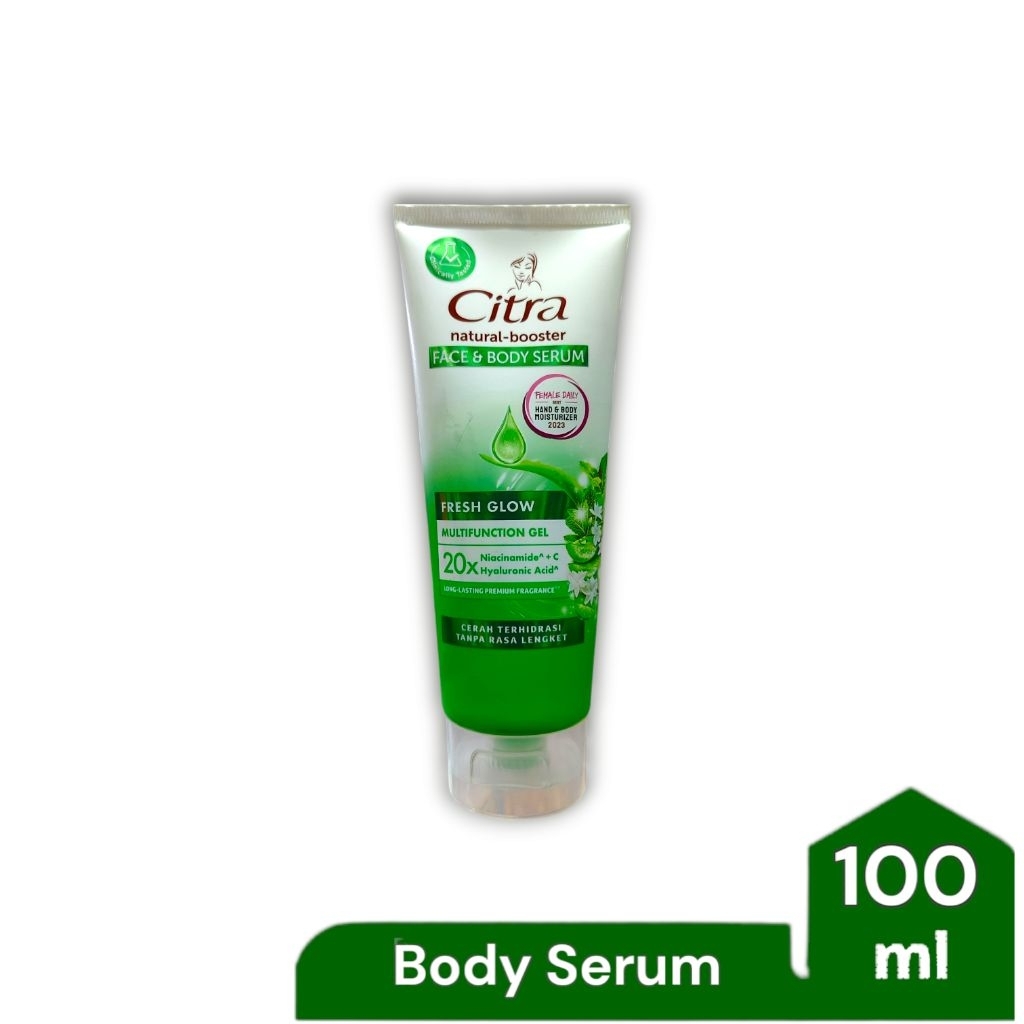 Jual (005) Citra Natural Boster Face Body Serum Fresh Glow Multi Kecil ...