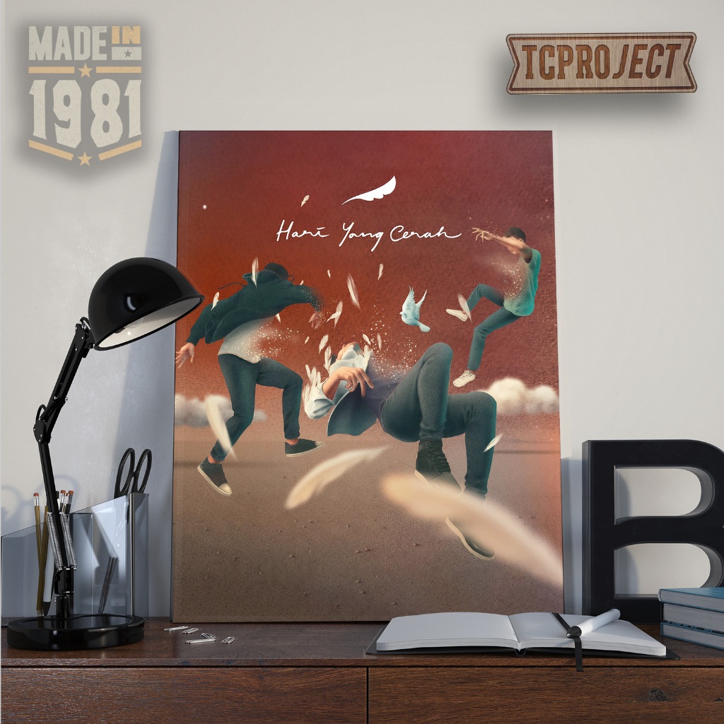 Jual Poster Band Peterpan Hari Yang Cerah - hiasan dinding kayu ...