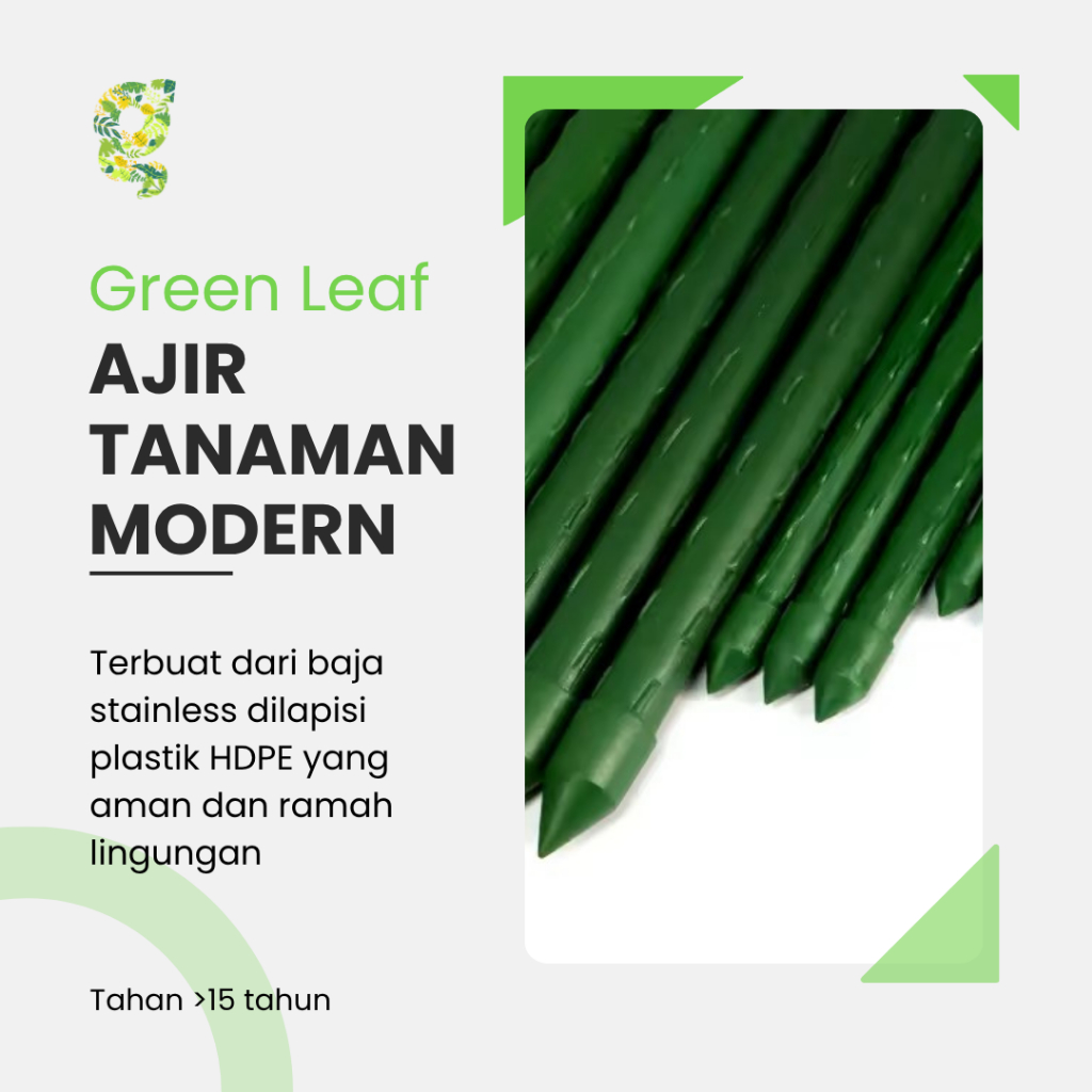 Jual Ajir Modern 11 X 1500 mm Gleaf Penyangga Tanaman | Shopee Indonesia