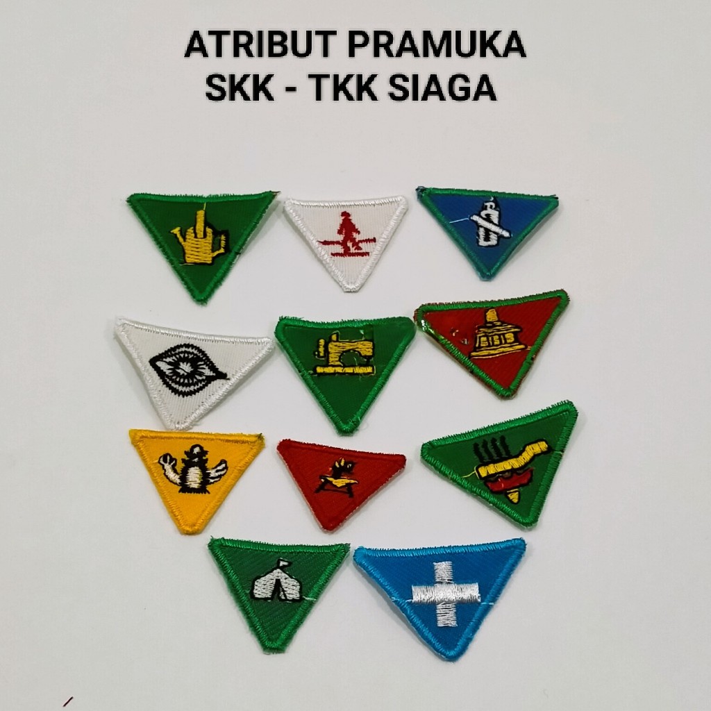 Jual Atribut Pramuka Tanda Kecakapan TKK - SKK SIAGA / TKK SIAGA ...
