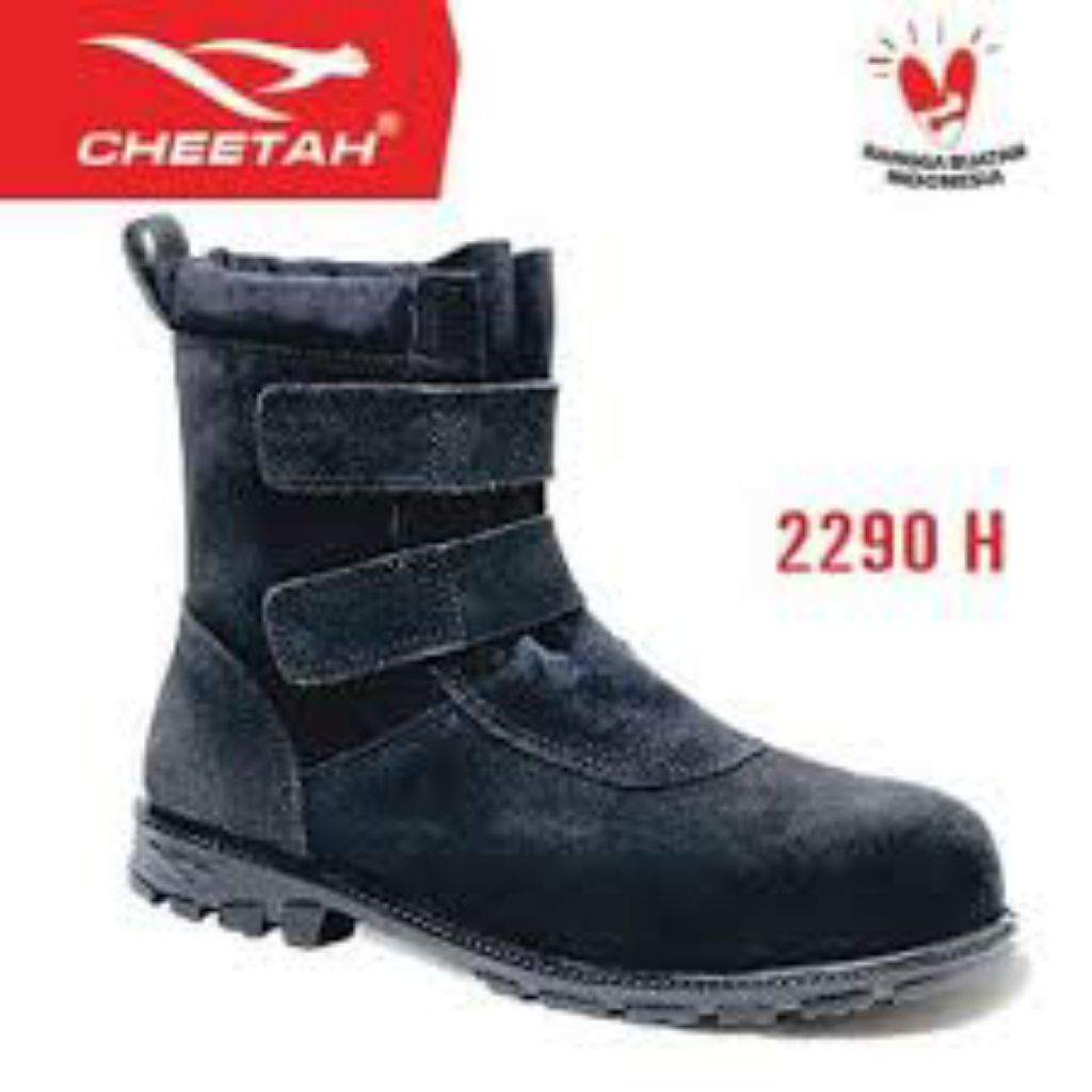 Jual Sepatu Safety Cheetah Nitrille type 2290H - Sepatu Safety Warna ...