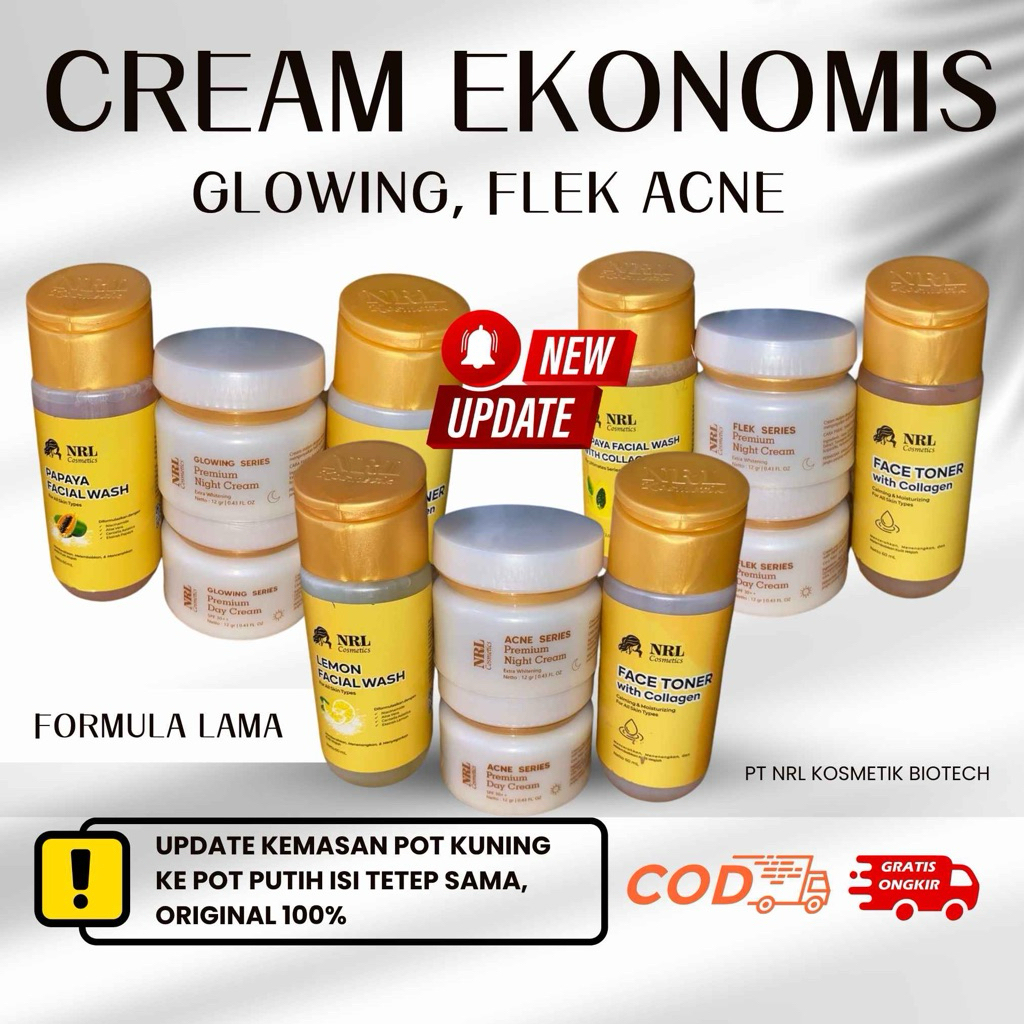 Jual CREAM EKONOMIS NRL KOSMETIK ALL VARIAN original (formula lama ...