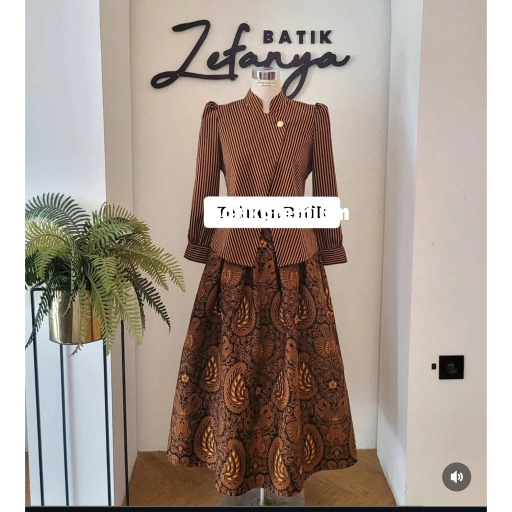 Jual STELAN BATIK SOGAN | Stelan Wanita Batik Bahan Katun | Shopee ...