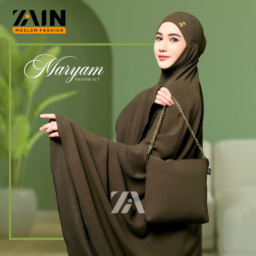 Jual Mukena Dewasa Penutup Dagu Crinkle Premium Series Maryam Terbaru ...