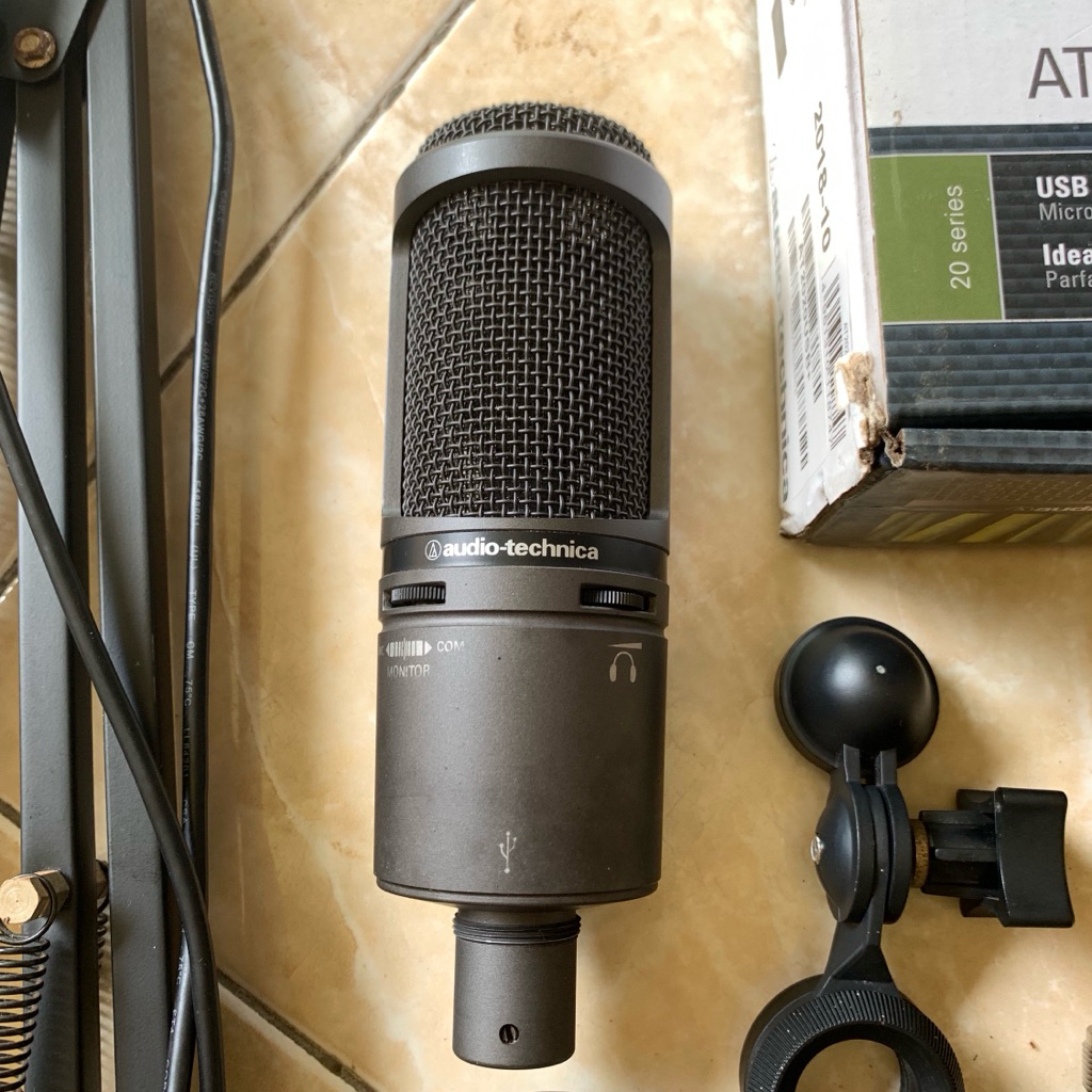 Jual MICROFON AUDIO TECHNICA AT2020 USB | Shopee Indonesia