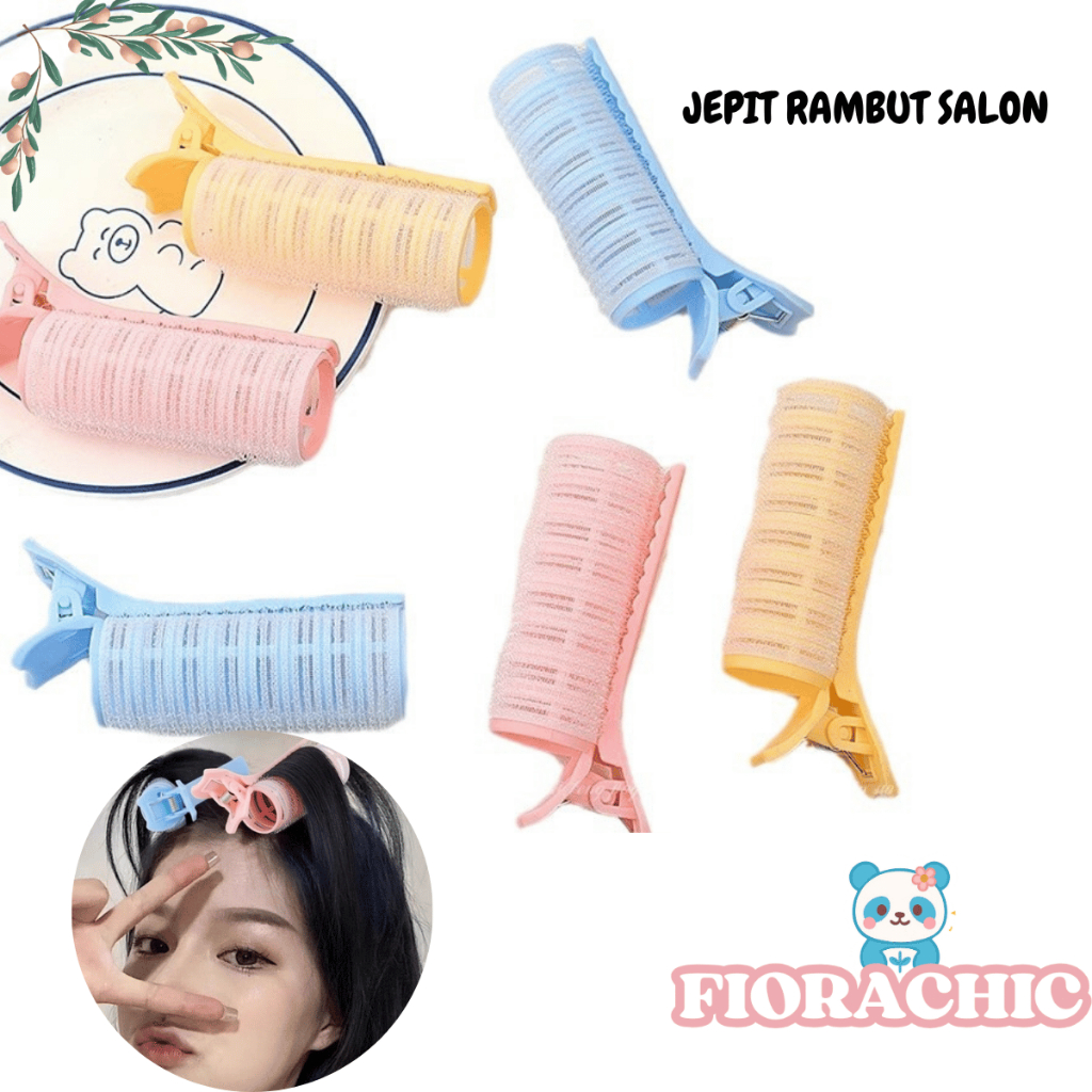 Jual FC- JEPIT RAMBUT SALON H743 MODEL ROLL CAPIT JEDAI ROLL RAMBUT ...