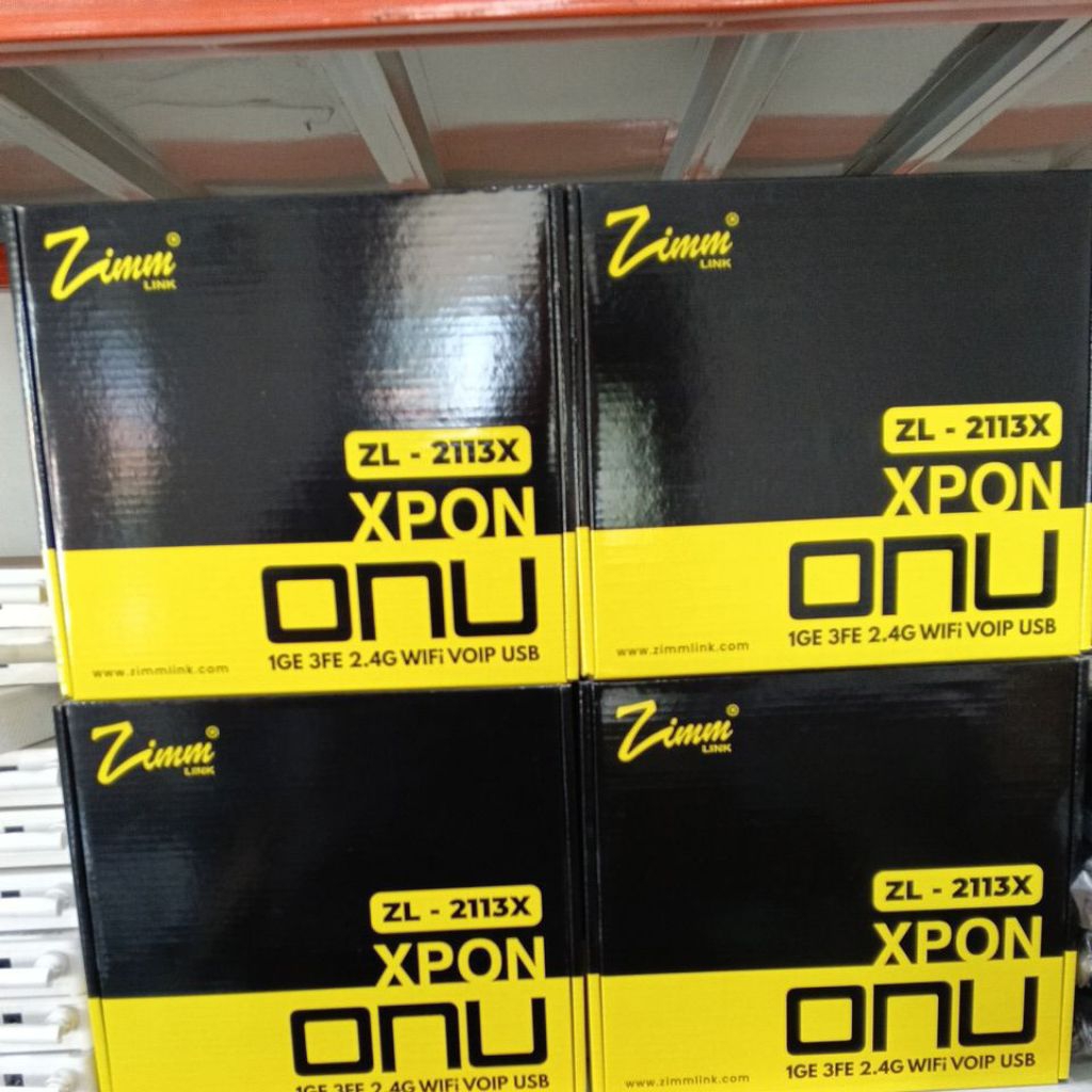 Jual Onu Xpon Zimmlink Zl-2113X Support Epon GPON | Shopee Indonesia